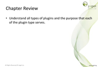 Joget Workflow v6 Training Slides - 15 - Introduction to Plugin ...