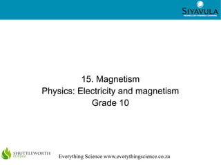 Magnetism | ODP