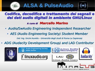 Alsa & PulseAudio | PPT