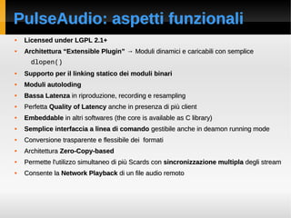 Alsa & PulseAudio | PPT