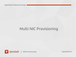 Mastering OpenStack - Episode 15 - Network Design | PPT