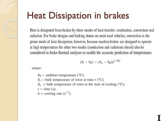DESIGN AND ANALYSIS OF DISC BRAKES | PDF