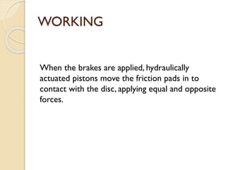 DESIGN AND ANALYSIS OF DISC BRAKES | PDF
