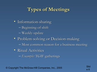 15. meetings | PPT
