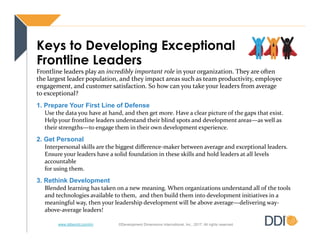 15 Metrics that Matter About Your Frontline | PPT