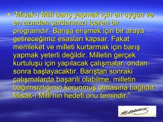 15 Misakı Milli | PPT