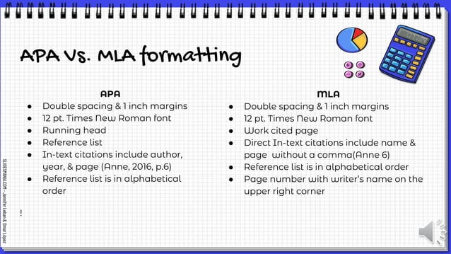 MLA vs APA Referencing | PPT