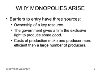 15 monopoly (1) | PPT | Large Business | Business