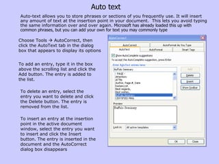 More Text Tools | PPT