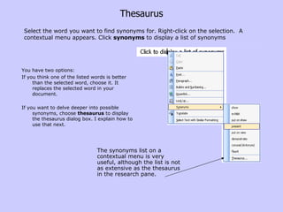 More Text Tools | PPT