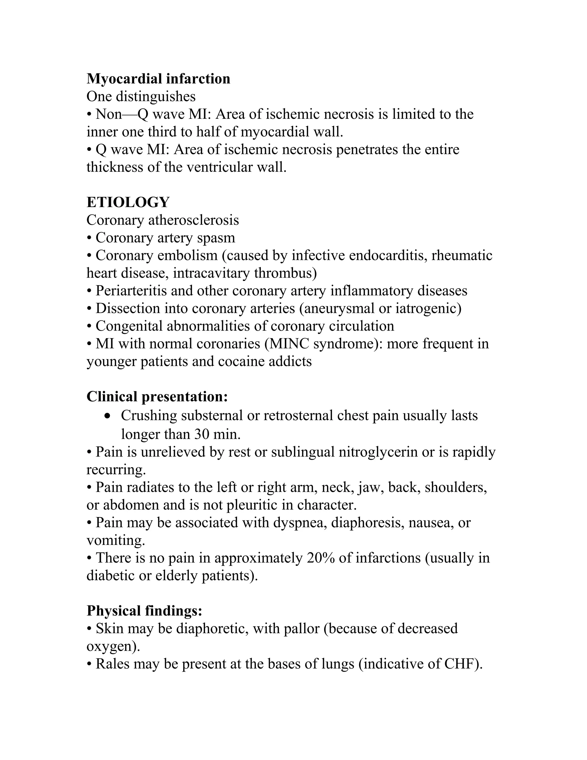 15 myocardial infarction | PDF