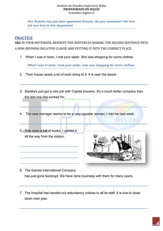 15 - Non-Defining Relative Clauses | PDF