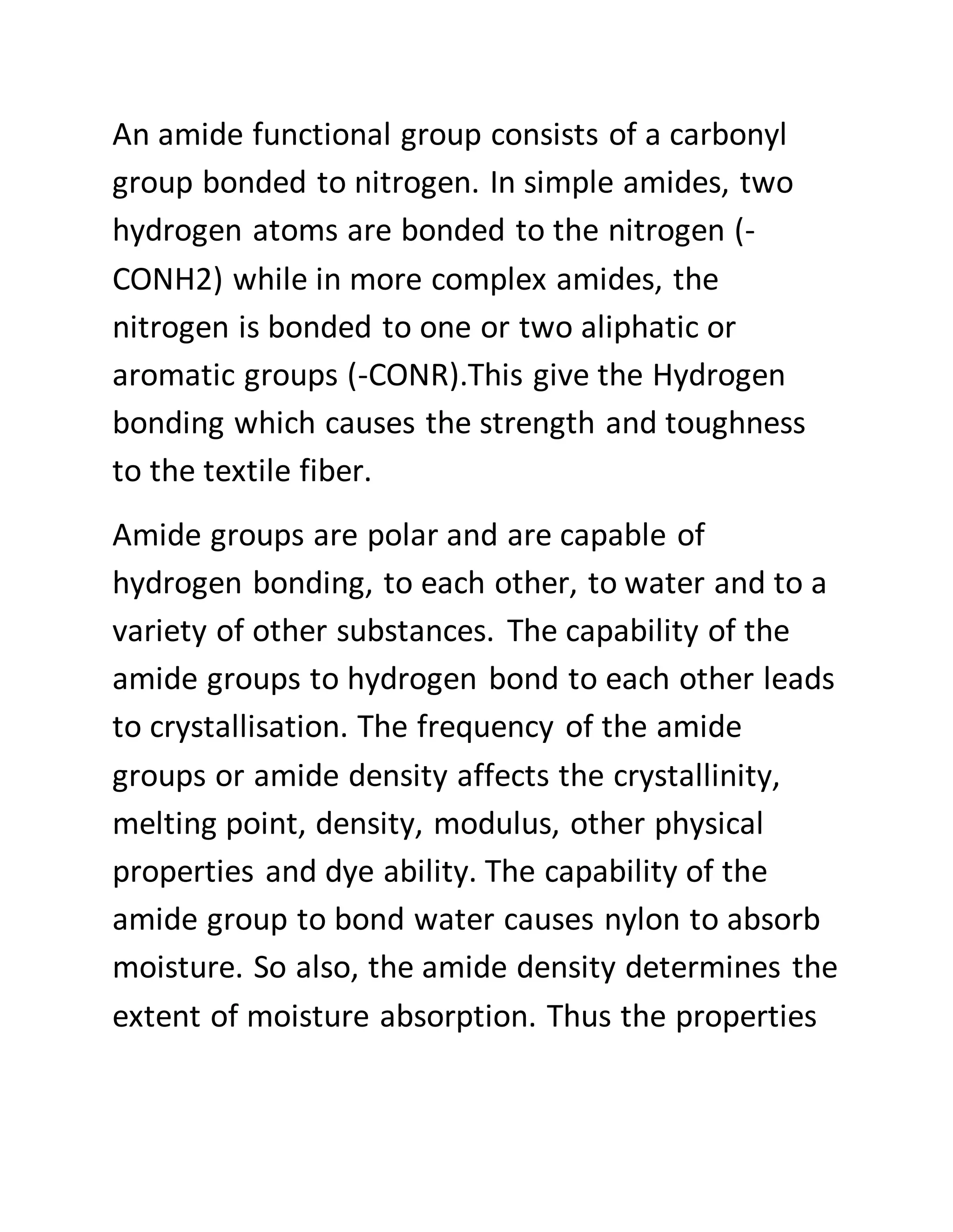 high performance fiber | DOCX | Chemistry | Science