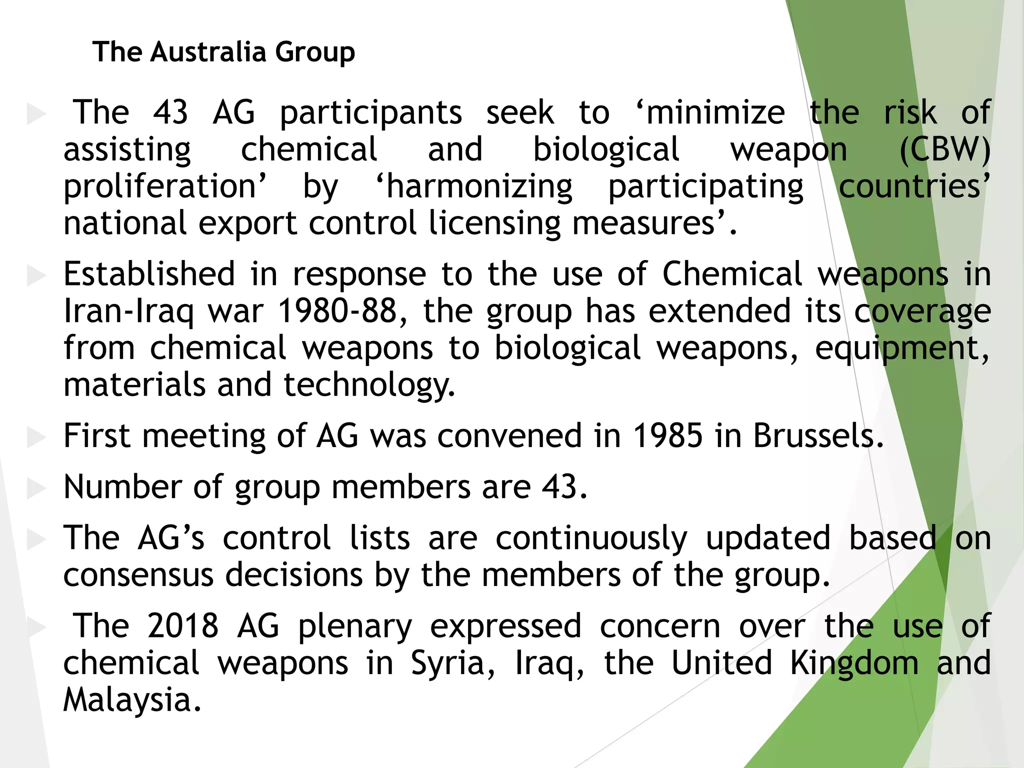 Nuclear Export Control Regimes | PPTX | Arms & Ammunition | Sensitive ...