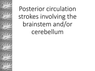 15-Posterior-Circulation-Stroke - Neurologypdf | PDF