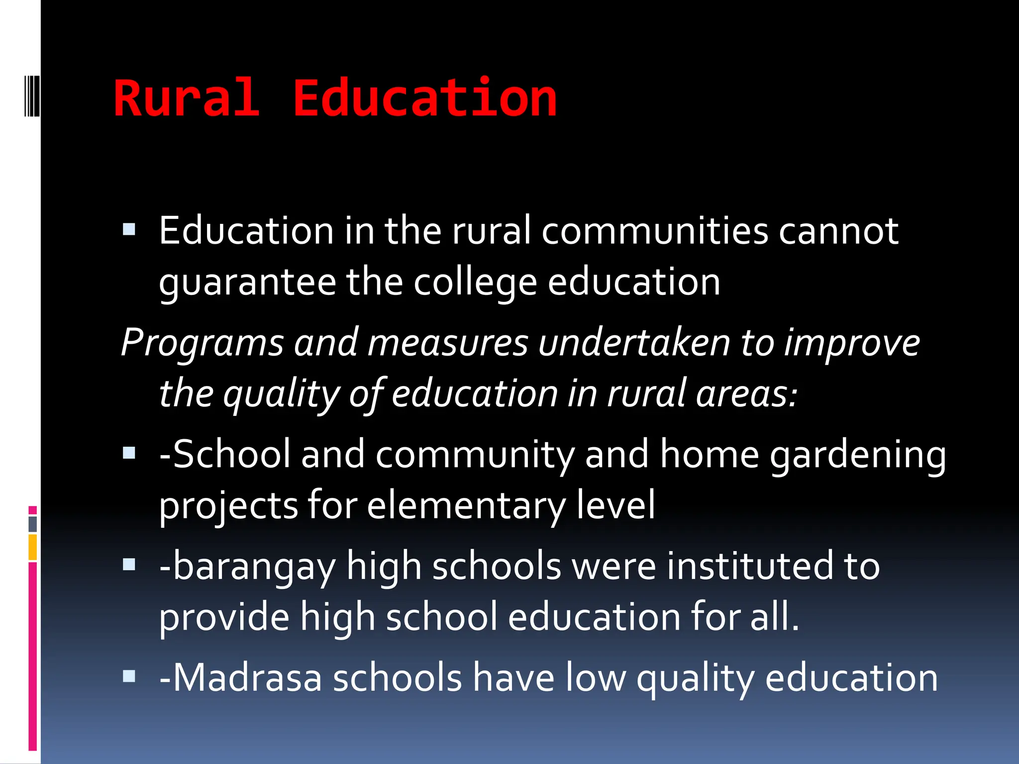 RURAL COMMUNITIES IN THE PHILIPPINES FM1 | PPTX