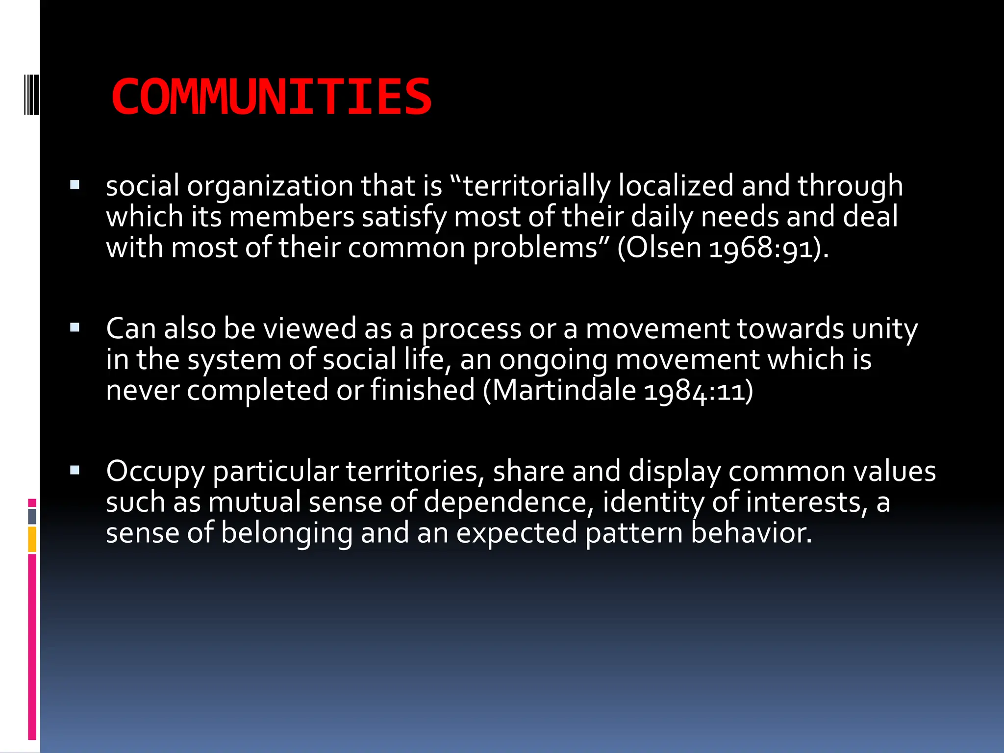 RURAL COMMUNITIES IN THE PHILIPPINES FM1 | PPTX