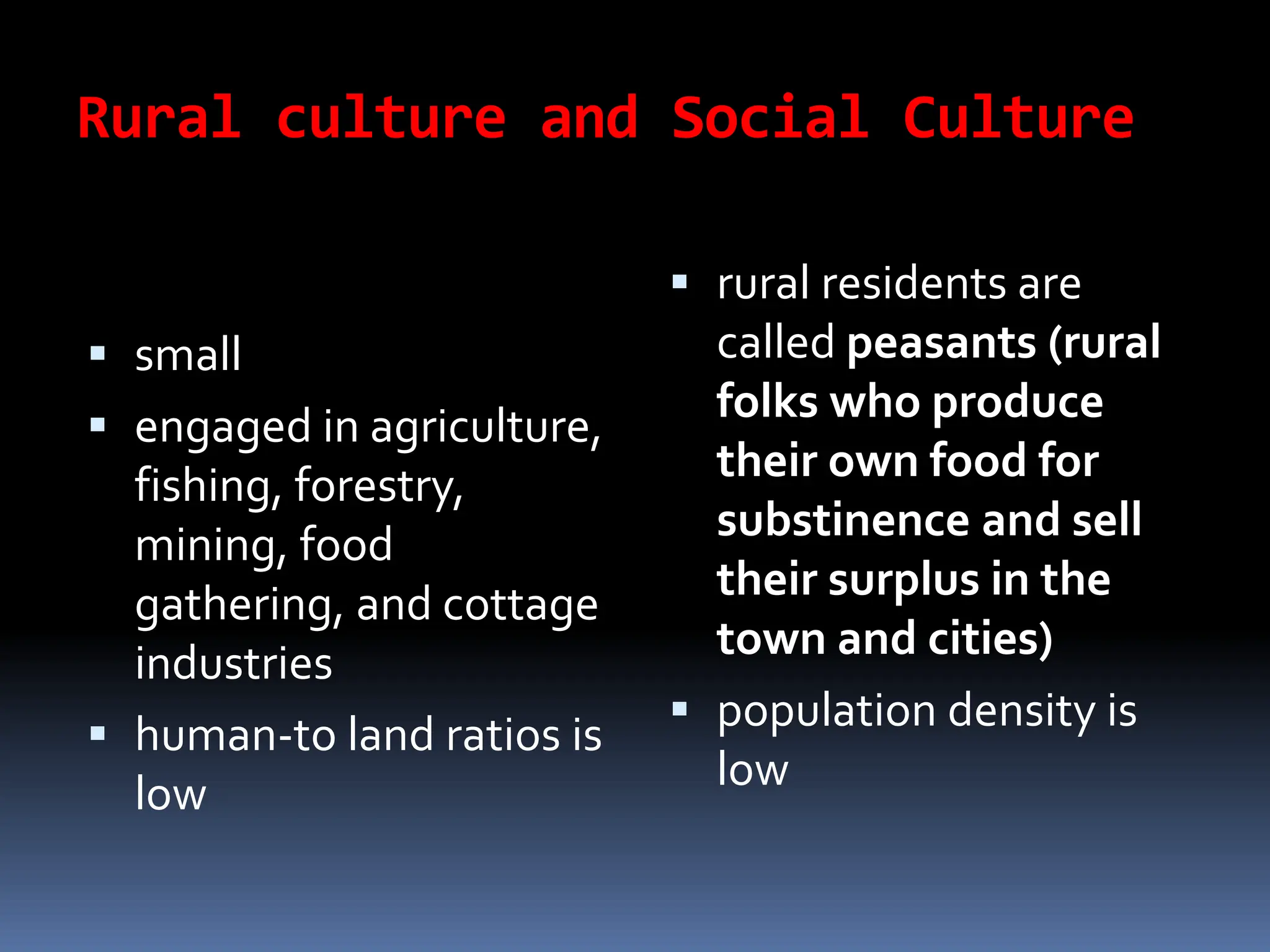 RURAL COMMUNITIES IN THE PHILIPPINES FM1 | PPTX