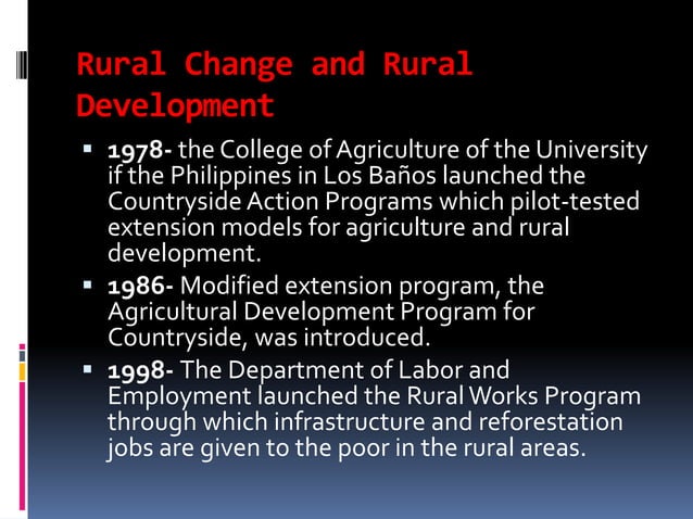 RURAL COMMUNITIES IN THE PHILIPPINES FM1 | PPTX