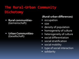 RURAL COMMUNITIES IN THE PHILIPPINES FM1 | PPTX