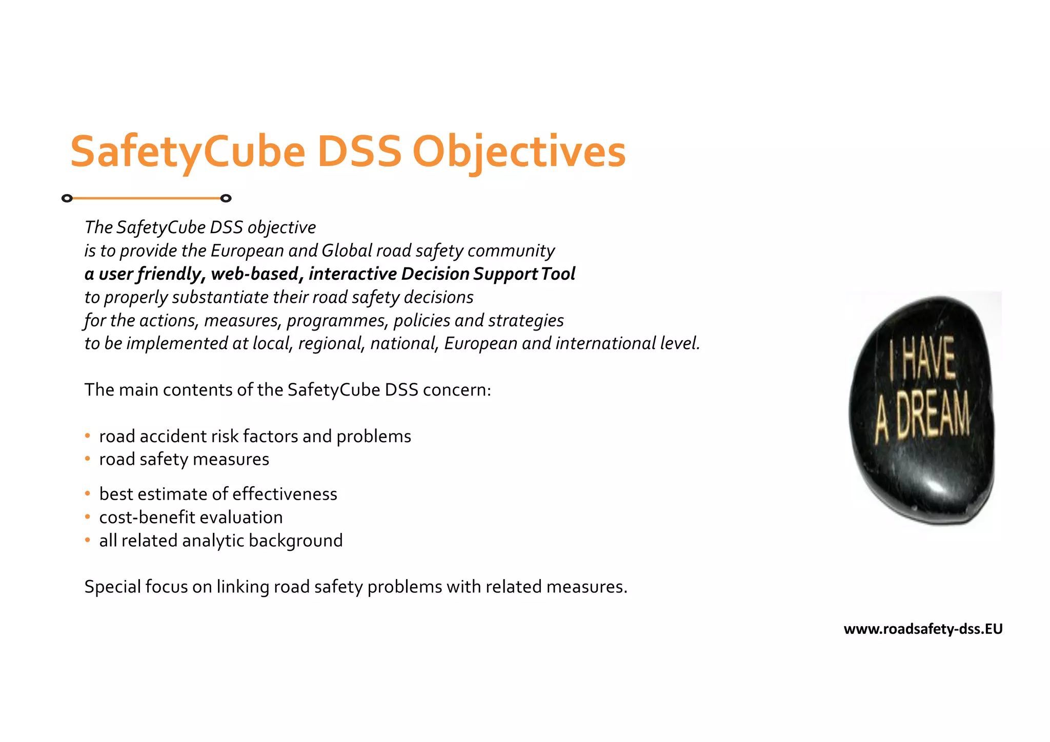 SafetyCube - Safety CaUsation, Benefits and Efficiency | PPT