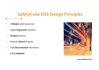 SafetyCube - Safety CaUsation, Benefits and Efficiency | PPT
