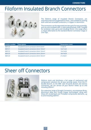 Insulated line taps | PDF