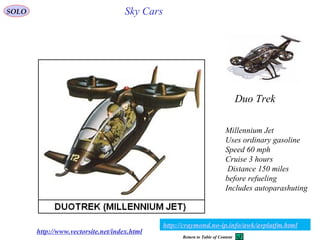 15 sky cars | PPT