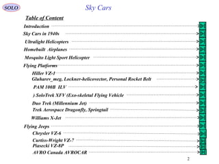 15 sky cars | PPT
