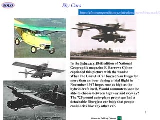 15 sky cars | PPT