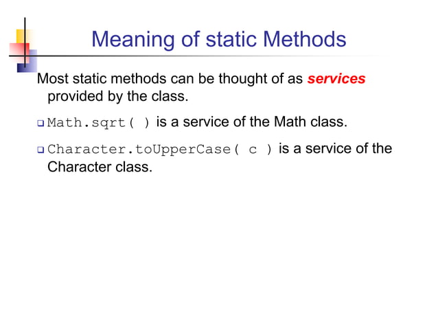 15-Static-Methods.ppt
