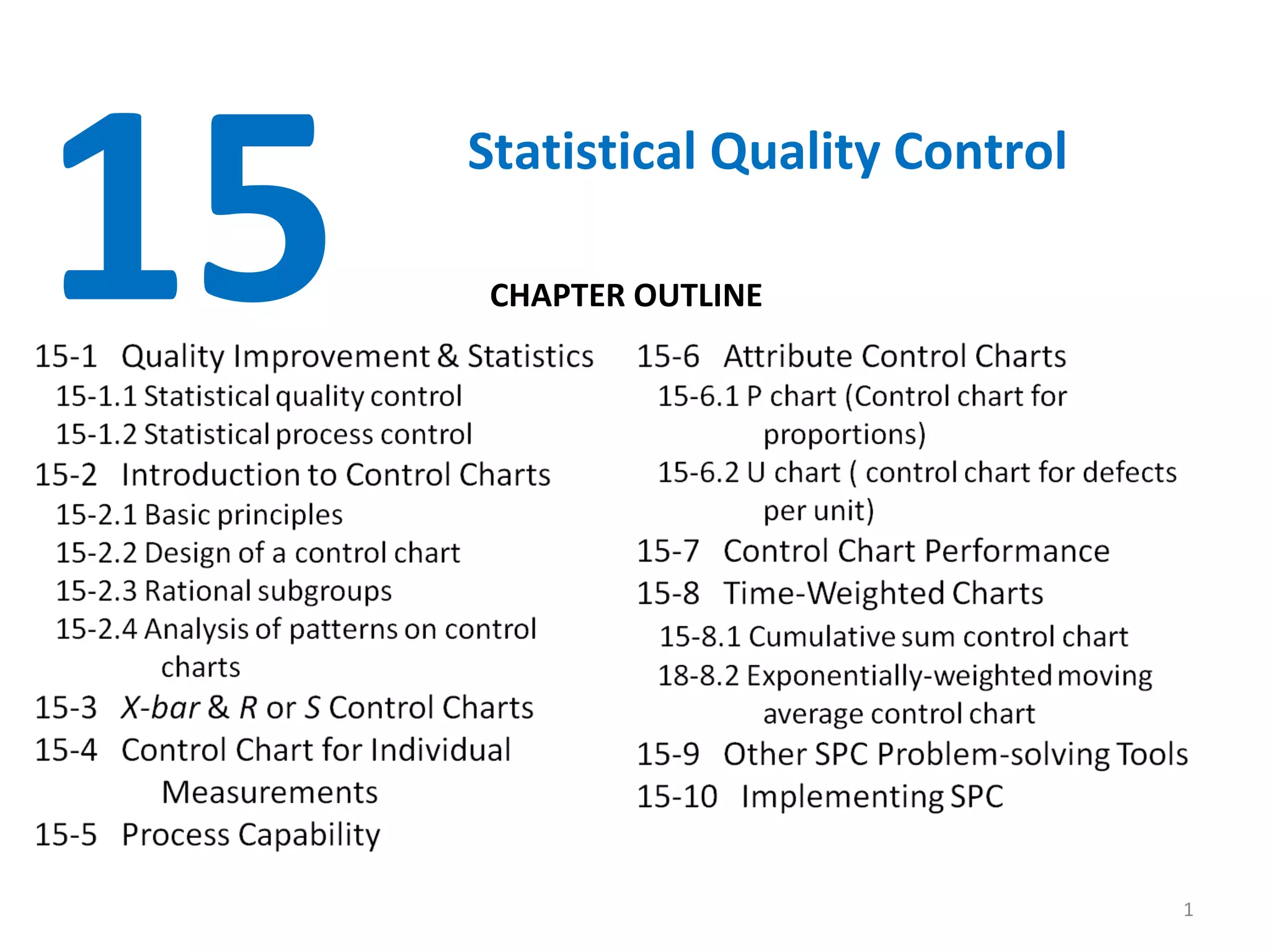 15 statistical quality control | PPT