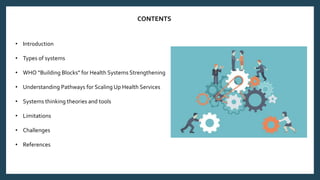 SYSTEM THINKING IN PUBLIC HEALTH | PPTX