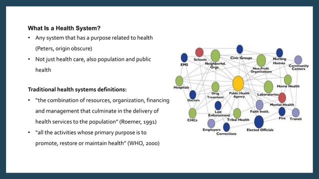SYSTEM THINKING IN PUBLIC HEALTH | PPTX | Science
