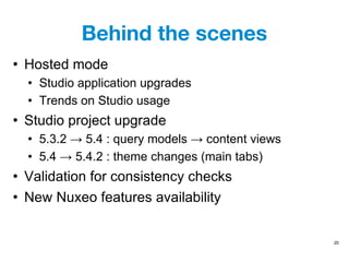 Nuxeo Studio, a new way to configure content-centric applications | PPT | Computer Software and ...