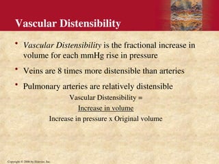 15-Vascular distensibility & functions of the arterial & venous systems.ppt