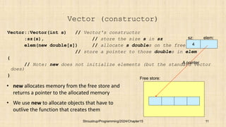 How vectors work in C++ and their allocation of memory | PPT