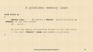 How vectors work in C++ and their allocation of memory | PPT