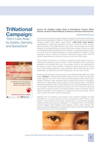 15 yrs-of-unwto-wtn-child-protection | PDF | Debated Sensitive Social ...