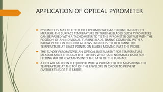 optical pyrometer working & application | PPTX