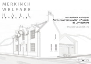 Merkinch Welfare Hall Visualisations | PDF