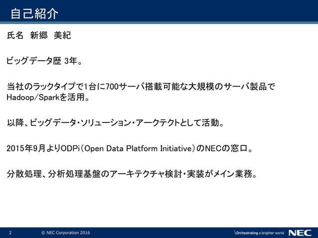 Case Study: OLAP usability on Spark and Hadoop | PPT