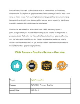 1500+ Premium Graphics Review.pdf