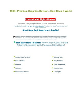 1500+ Premium Graphics Review.pdf