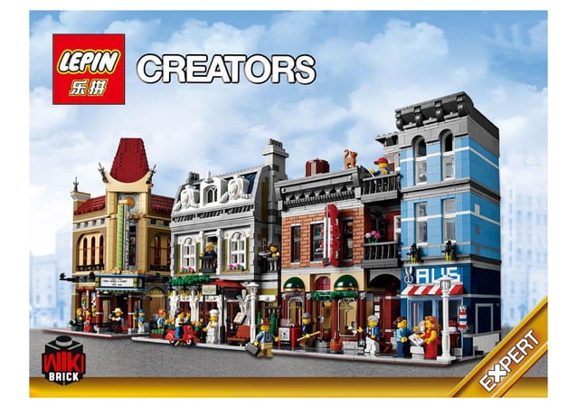 Manual Instruction for LEPIN 15010 PARISIAN RESTAURANT – Compatible ...
