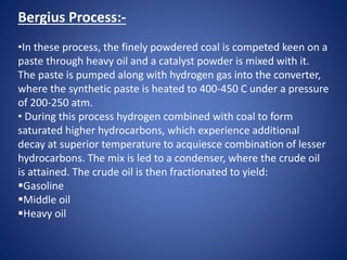 petroleum refining,crackin and synthetic petrol-ppt | PPTX