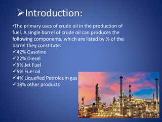 petroleum refining,crackin and synthetic petrol-ppt | PPTX