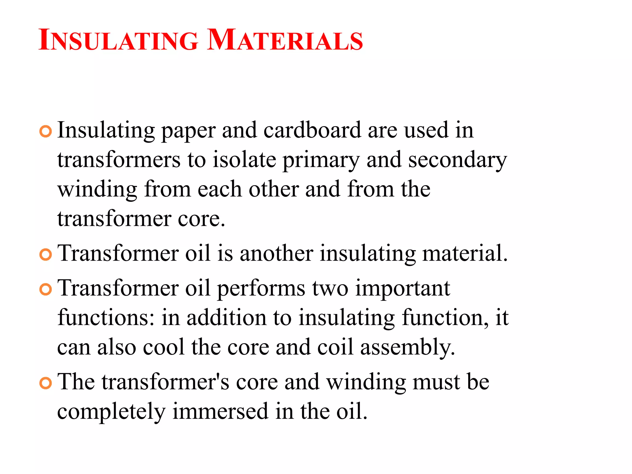 parts of transformer | PPTX