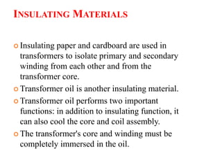 parts of transformer | PPTX