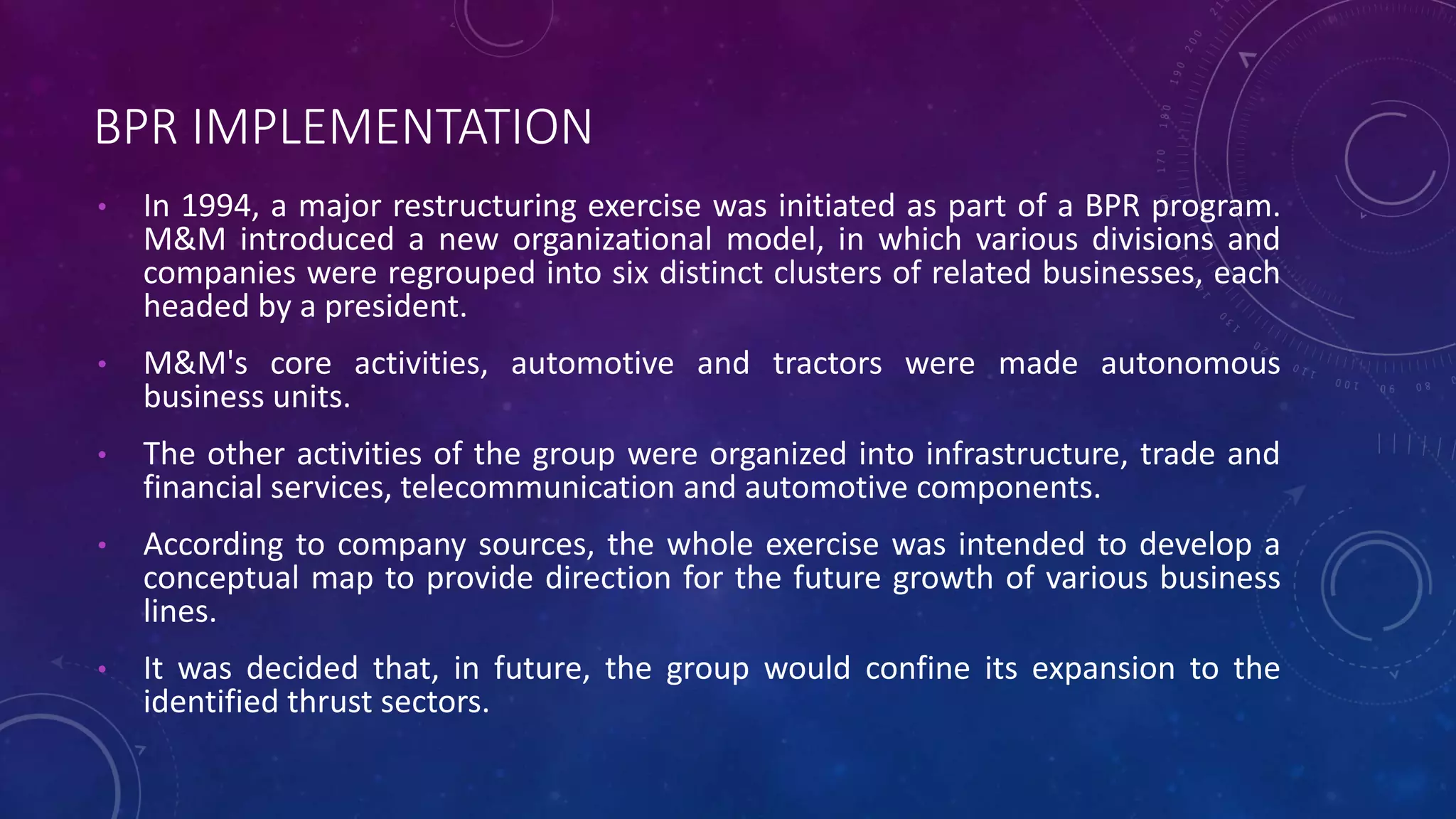 Business Process Re-engineering (BPR) | PPTX